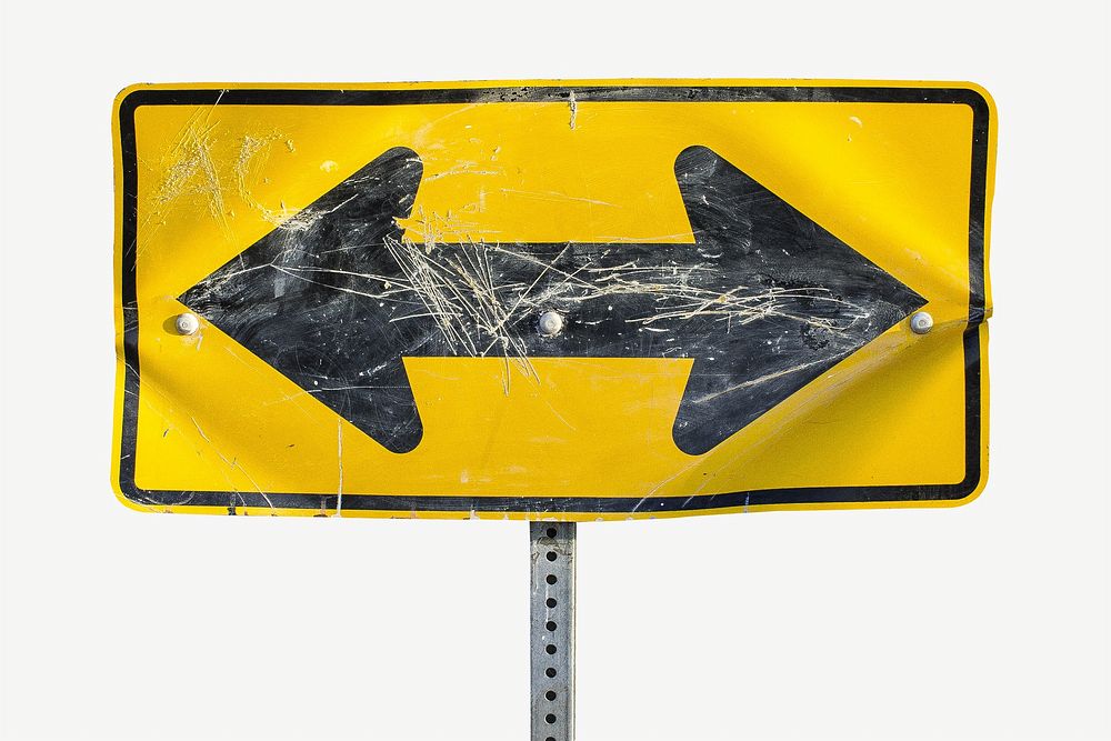 Two direction arrow isolated design | Free Photo - rawpixel