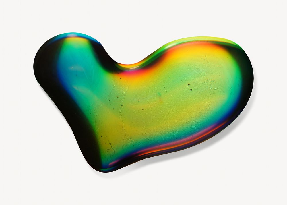 Gradient heart shape isolated design | Free Photo - rawpixel