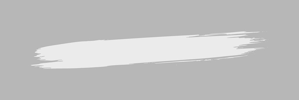 White brush stroke collage element | Premium Vector Illustration - rawpixel