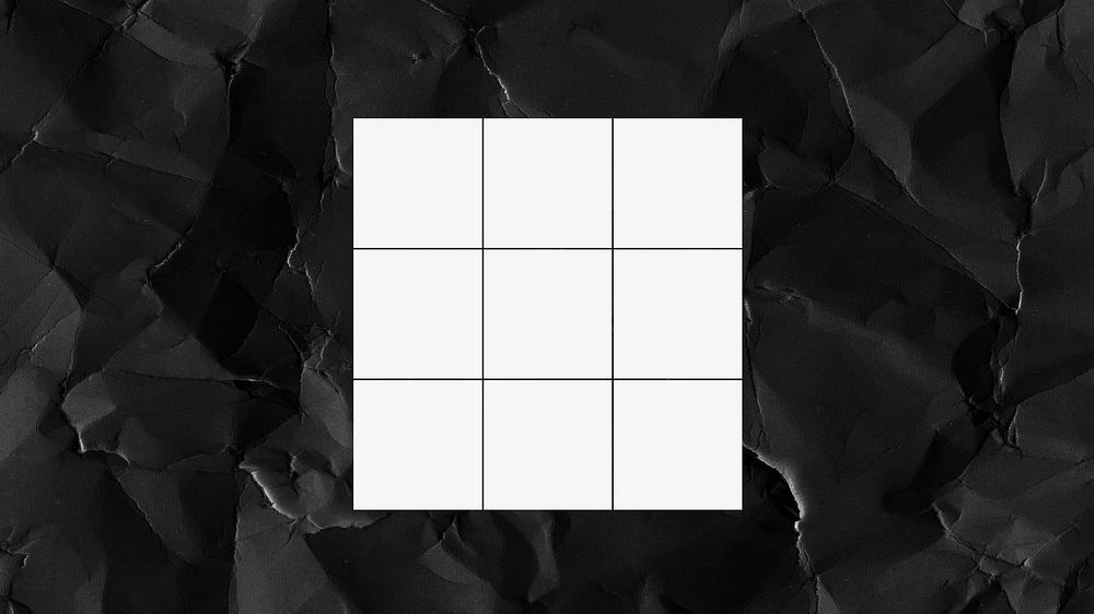 Black frame desktop wallpaper, minimal | Premium PSD - rawpixel