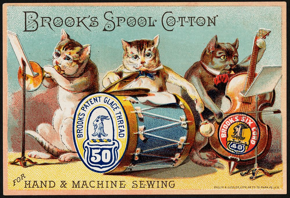 Brook's spool cotton hand & | Free Photo - rawpixel