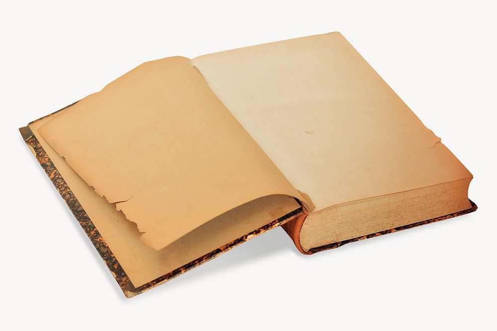 Vintage book isolated design | Free Photo - rawpixel
