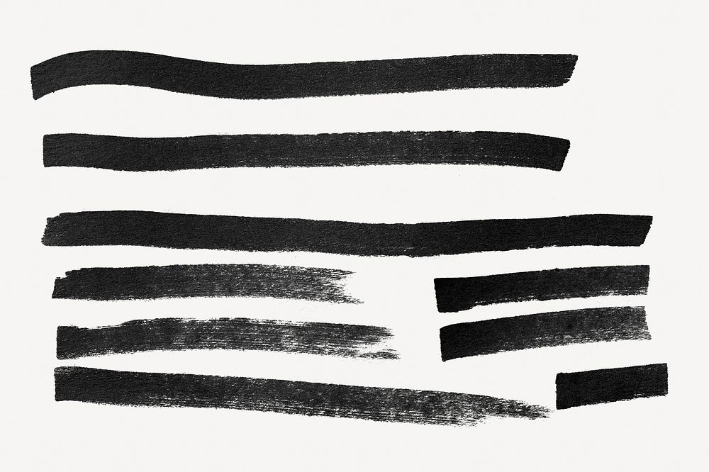 Abstract lines collage element psd | Premium PSD - rawpixel