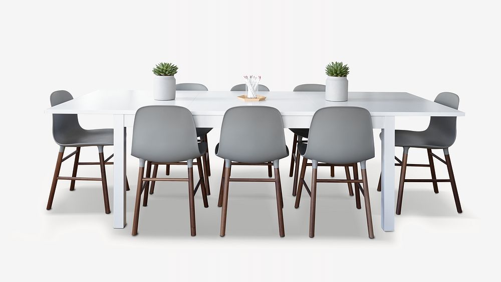 Dining table isolated design | Free Photo - rawpixel