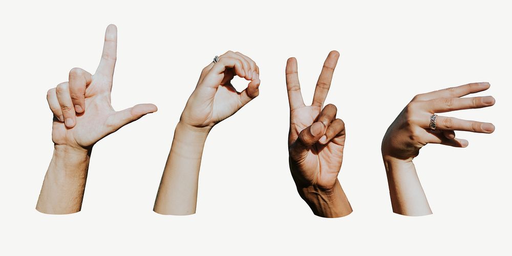 Love letter hands collage element | Premium PSD - rawpixel