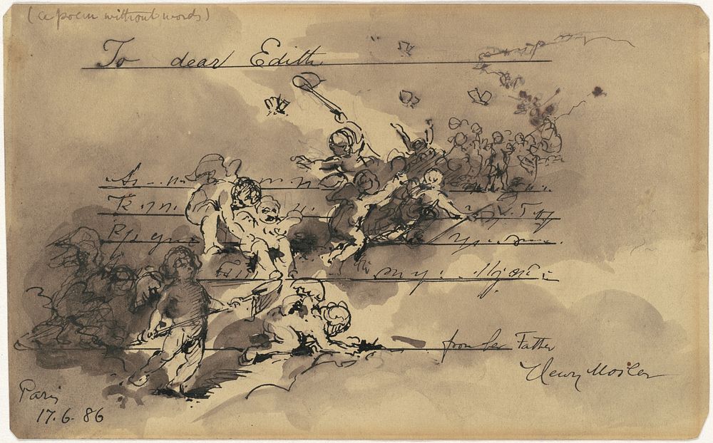 Poem without Words (1886) Henry | Free Photo Illustration - rawpixel