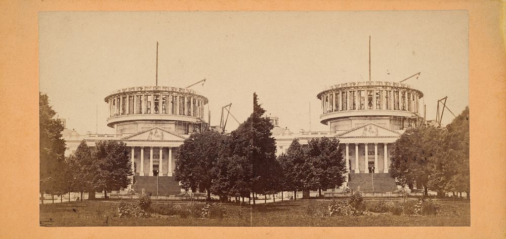 United States Capitol (c. 1860) | Free Photo - rawpixel