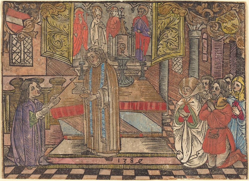 Miracle Seefeld (1484) German 15th | Free Photo Illustration - rawpixel