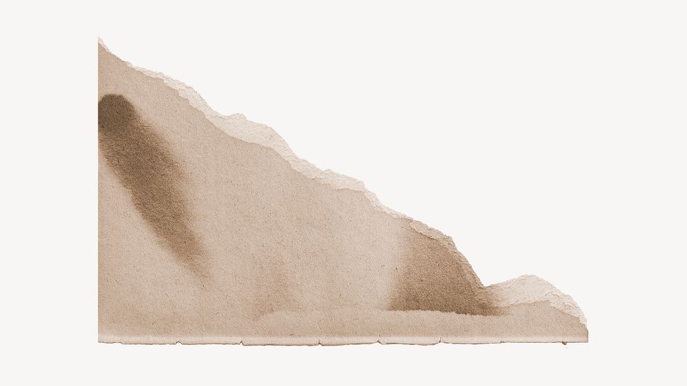 Torn brown old paper psd | Premium PSD - rawpixel