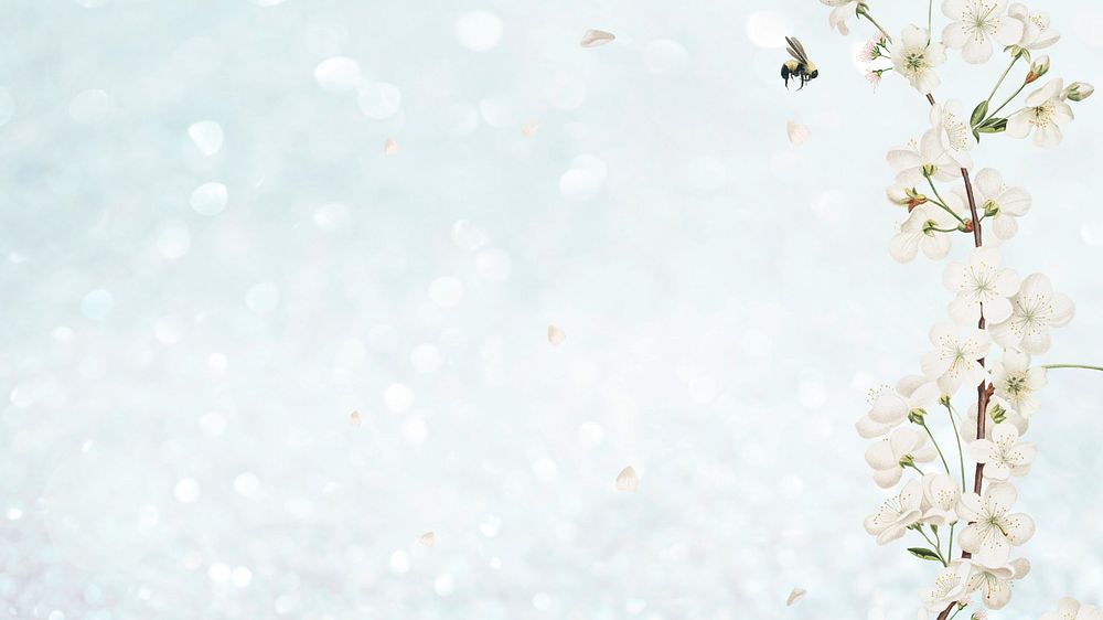 Green spring aesthetic desktop wallpaper | Free Photo - rawpixel