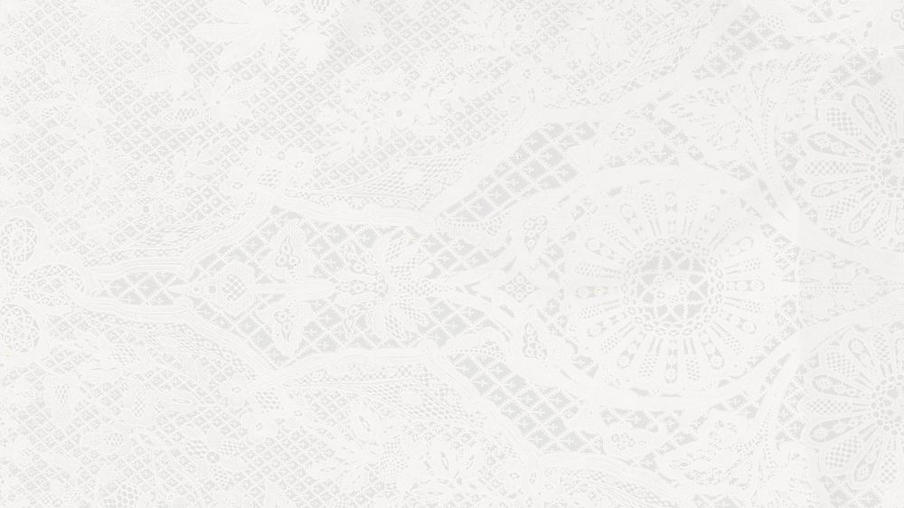 White lace pattern desktop wallpaper | Premium Photo - rawpixel