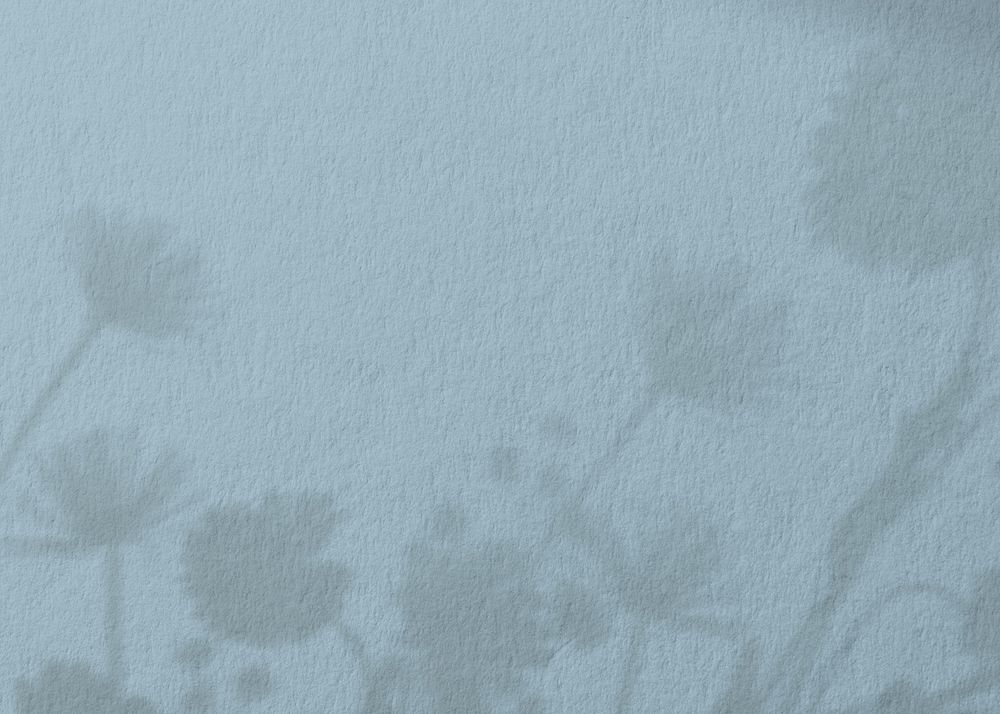 Blue wall textured background, flower | Premium Photo - rawpixel