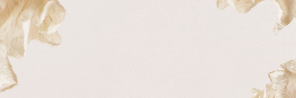 Beige aesthetic background, floral border | Premium Photo - rawpixel