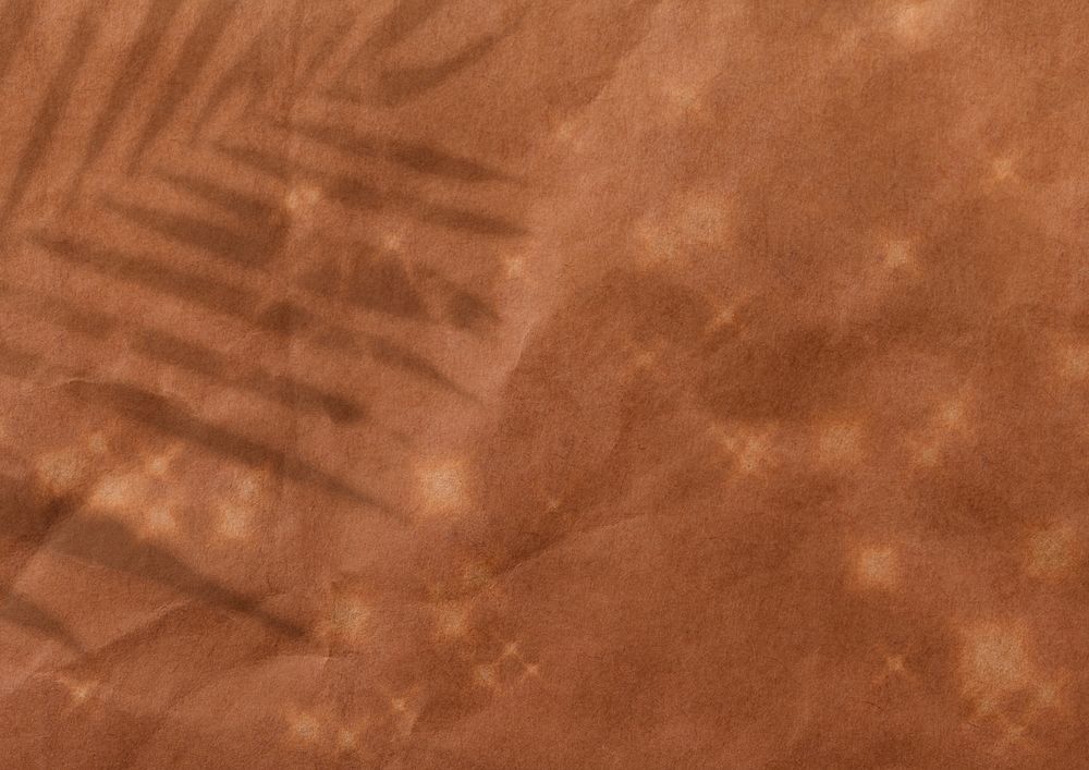 Brown sparkly background, leaf shadow | Premium Photo - rawpixel