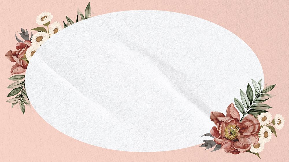 Vintage flower frame HD wallpaper, | Premium Photo - rawpixel