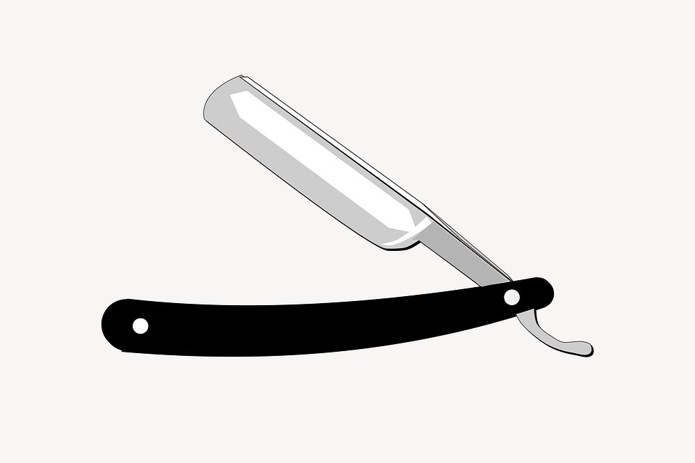 Shaving blade illustration, clip art. | Free Photo - rawpixel