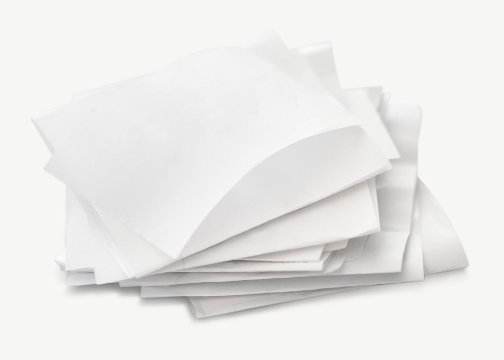 Receipts paper pile payment collage | Premium PSD - rawpixel