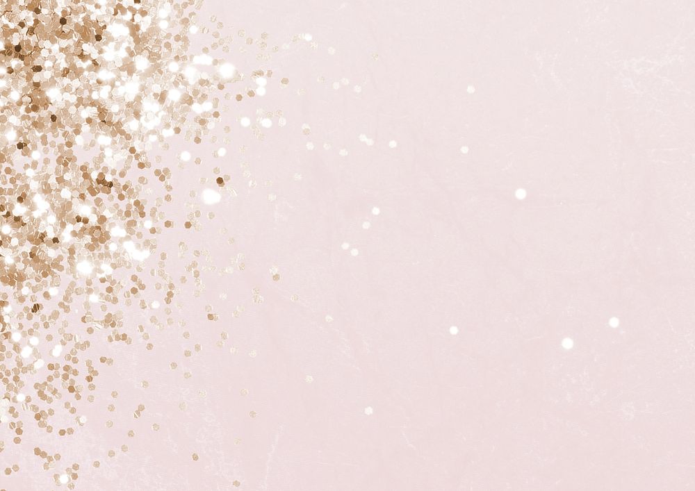 Pastel pink aesthetic background, gold | Premium Photo - rawpixel