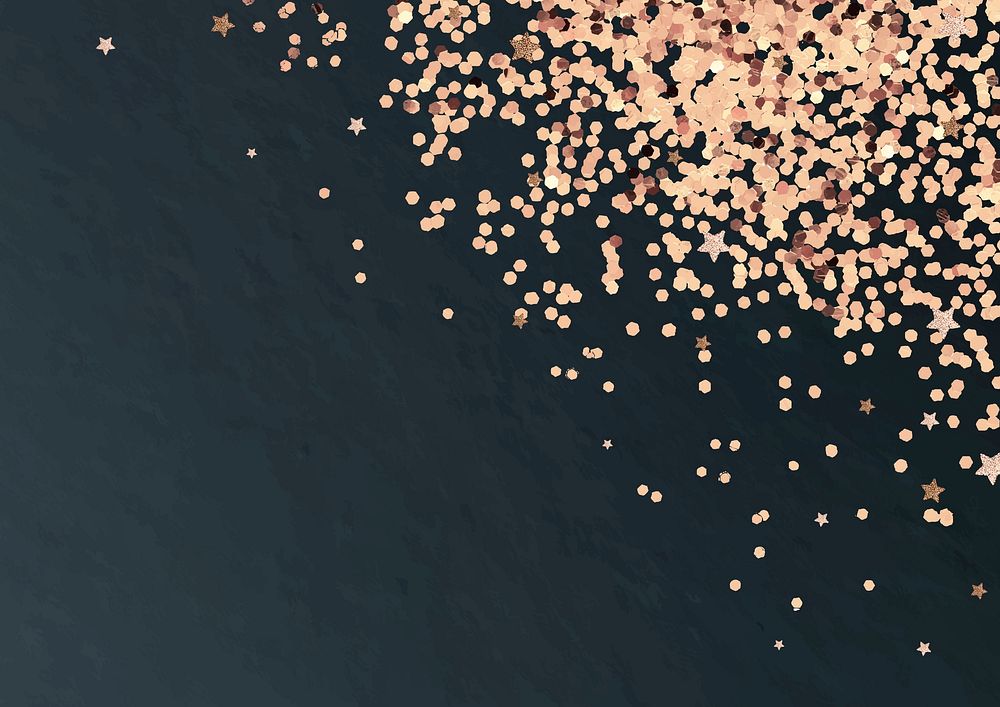 Black textured background, gold glitter | Premium Photo - rawpixel