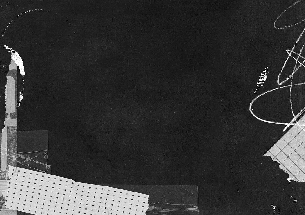 Black textured background, abstract border | Premium Photo - rawpixel