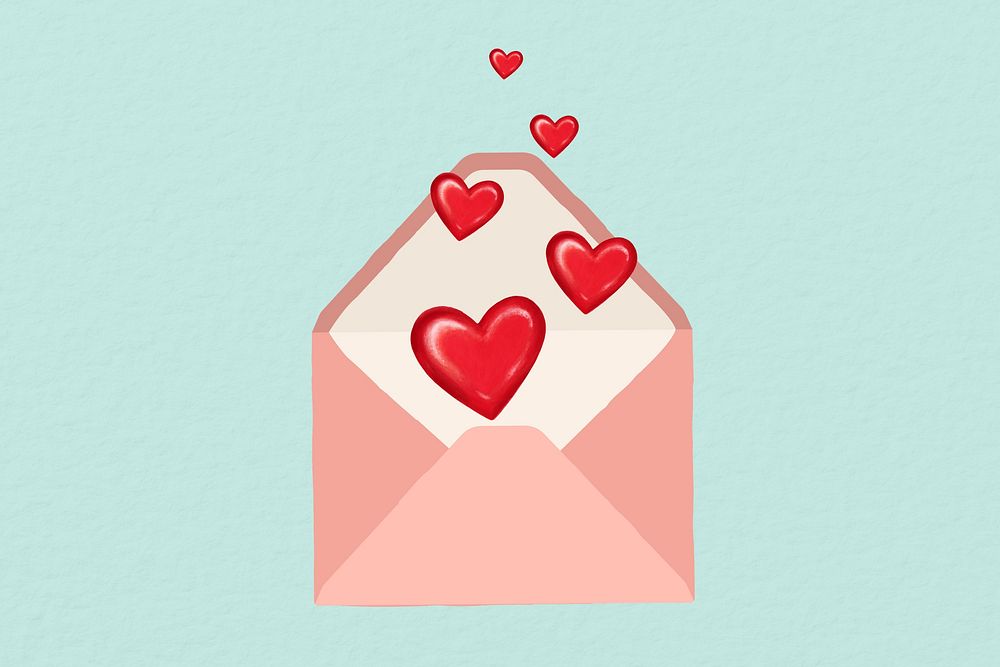 Love letter aesthetic, Valentine's celebration | Premium Photo - rawpixel