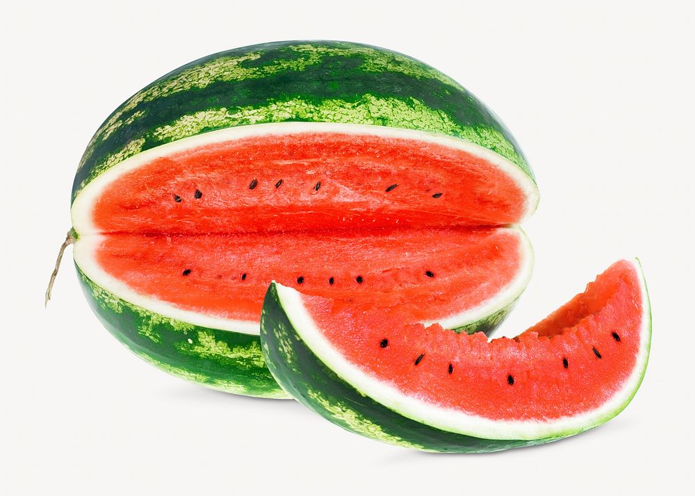 Fruity sweet watermelon isolated object | Free Photo - rawpixel