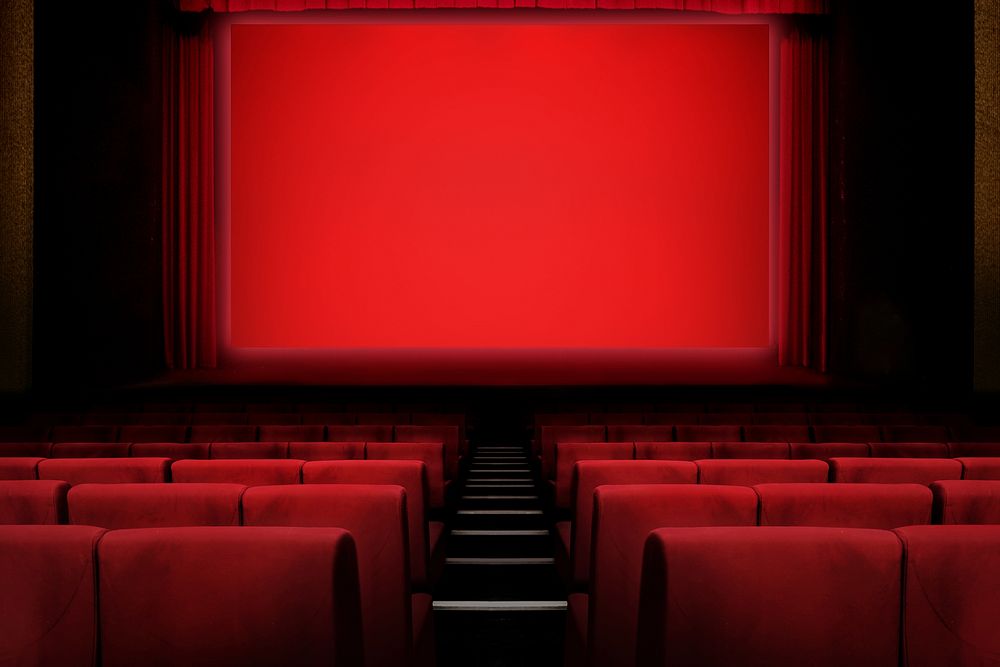 Red cinema seat, movie night | Premium Photo - rawpixel