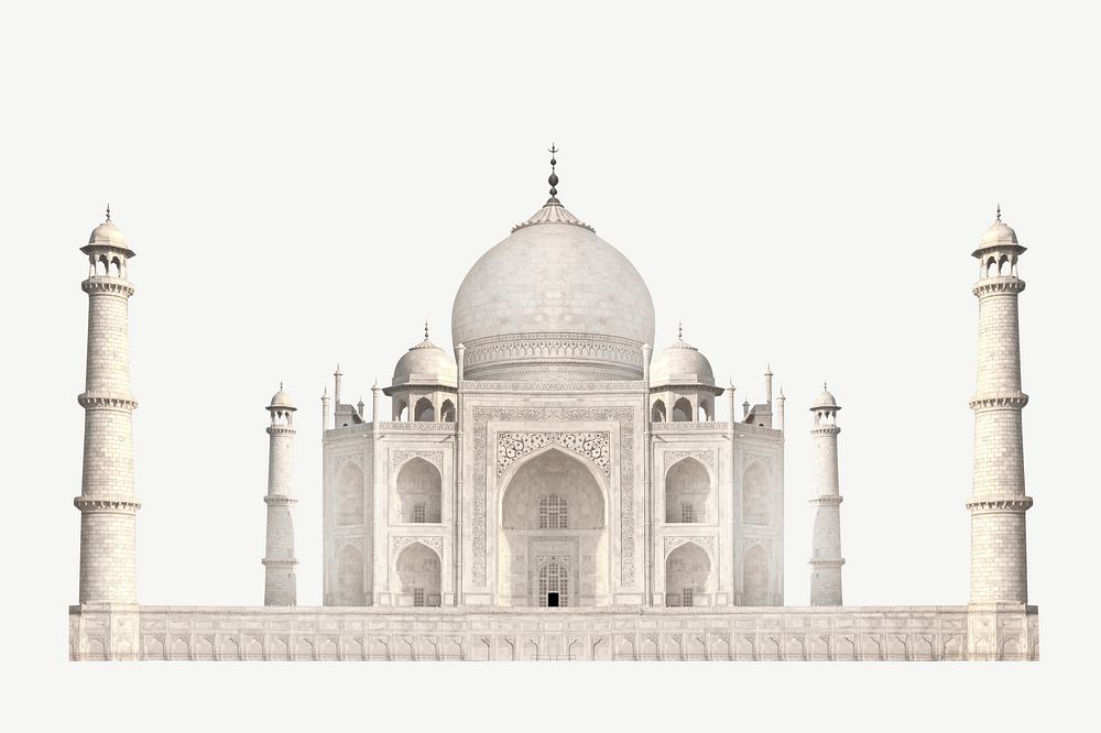 Taj Mahal, India travel collage | Premium PSD - rawpixel