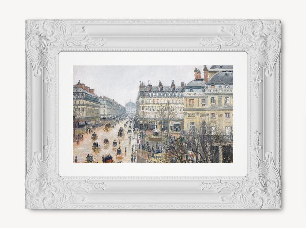 White vintage picture frame artwork | Free Photo - rawpixel