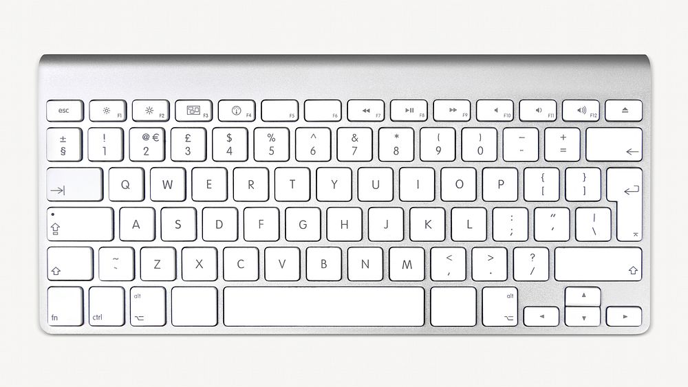 Wireless keyboard collage element | Free Photo - rawpixel