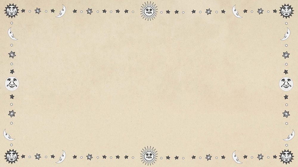 Sun moon frame desktop wallpaper | Premium Photo - rawpixel