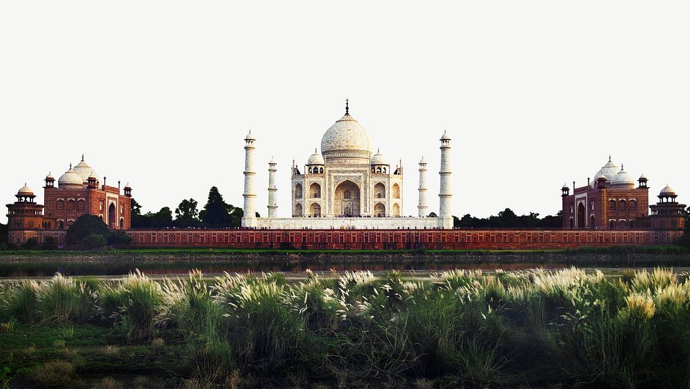 Indian Taj Mahal collage element | Premium PSD - rawpixel