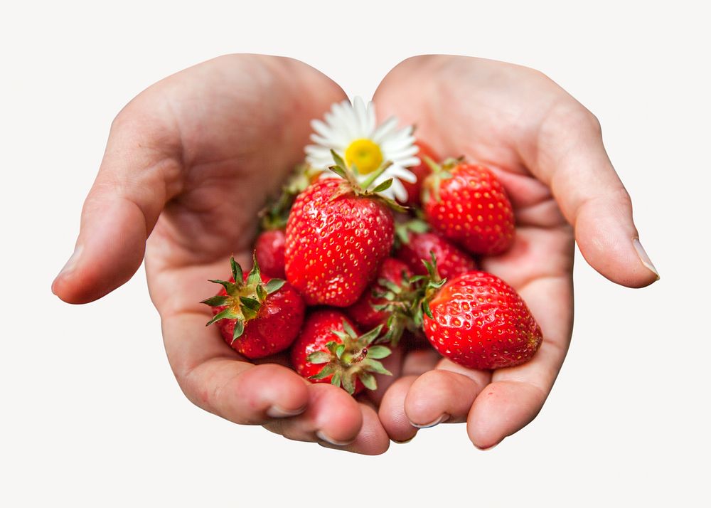 Red strawberries image element. | Free Photo - rawpixel