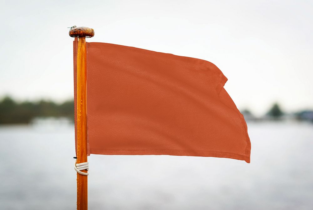 Plain brown waving flag | Free Photo - rawpixel