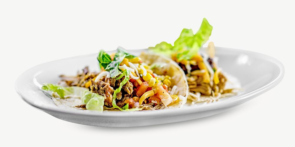 Soft tacos, isolated design | Free Photo - rawpixel