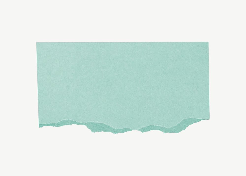 Rectangular green paper element, scrap | Premium PSD - rawpixel