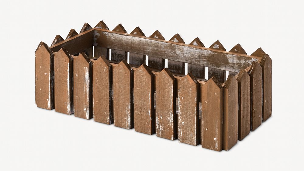 Brown wooden flower bed, gardening | Premium Photo - rawpixel