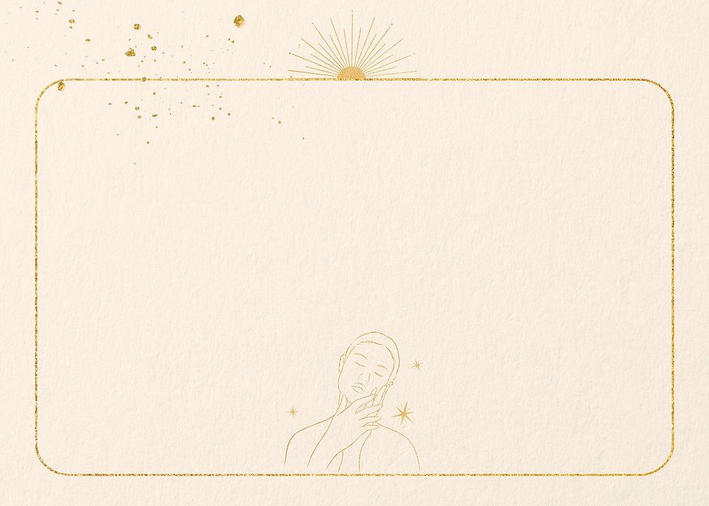 Woman line art, beauty background | Free Photo - rawpixel