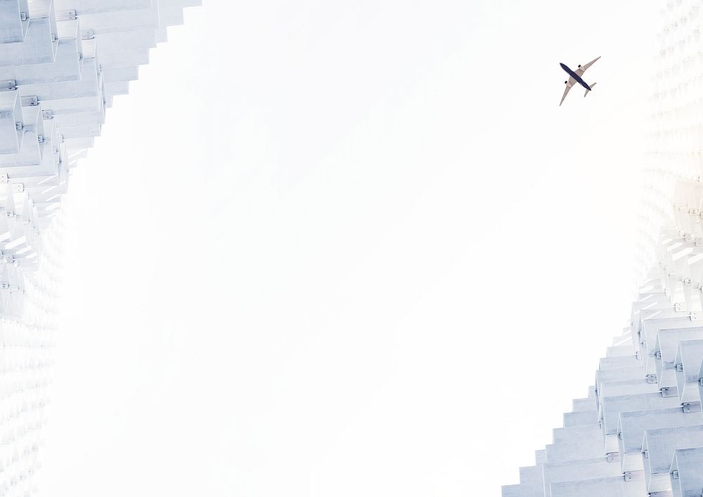 Flying plane background | Premium Photo - rawpixel