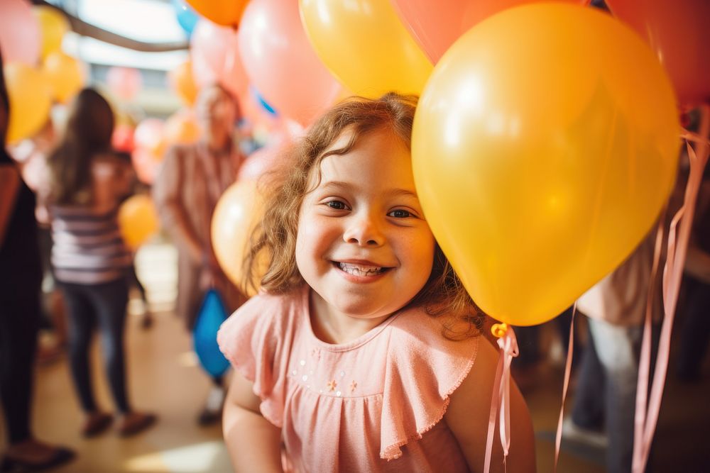 syndrome girl birthday party | Free Photo - rawpixel