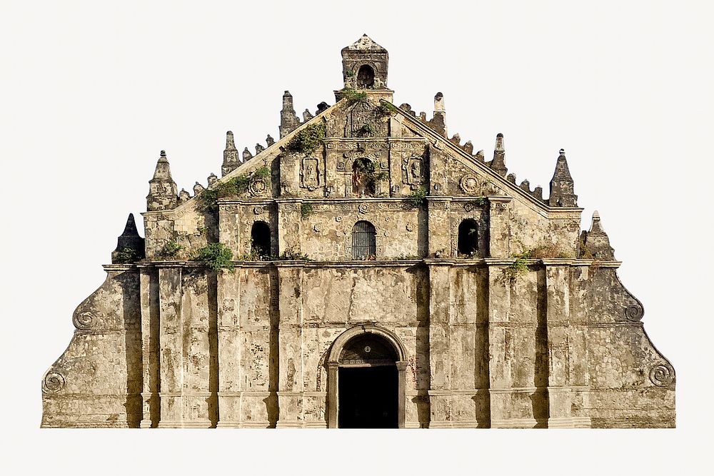 San Agustin Church of Paoay | Free Photo - rawpixel