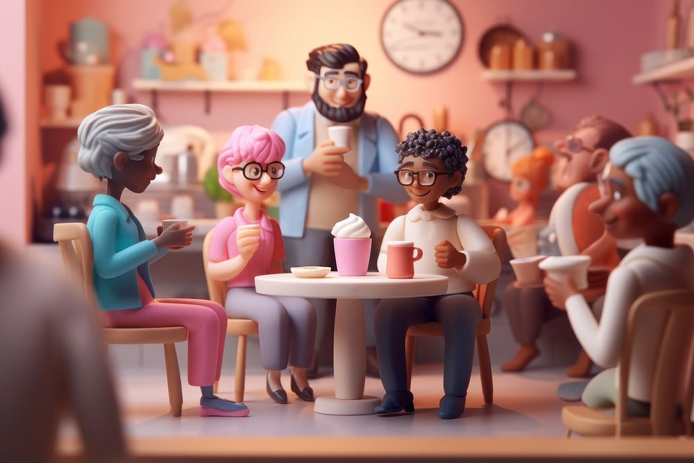 Figurine cartoon adult representation. AI | Free Photo - rawpixel