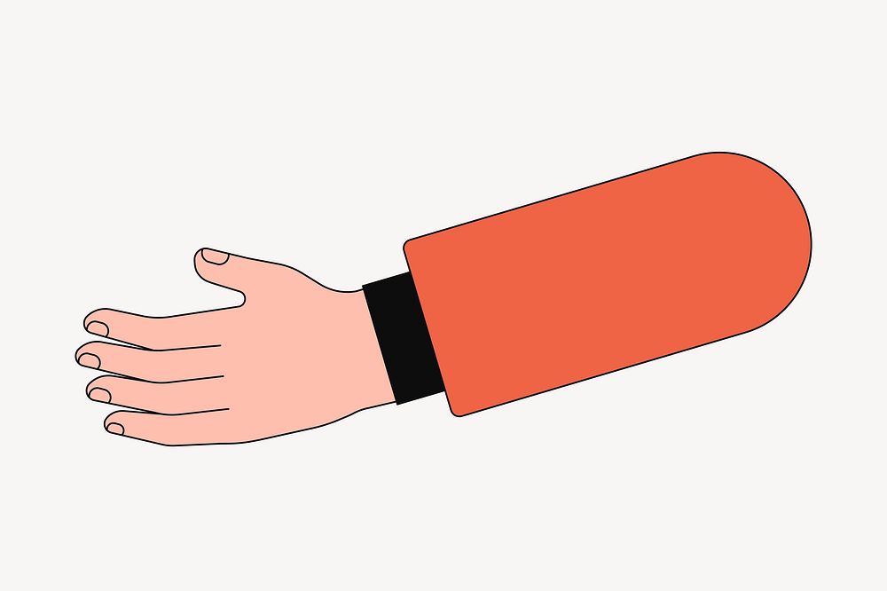 Reaching hand, gesture illustration | Free Photo - rawpixel