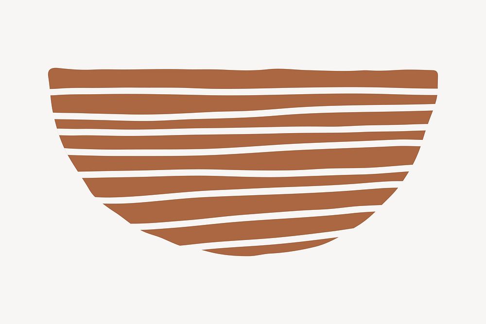 Lined semicircle, aesthetic illustration design | Free Vector - rawpixel