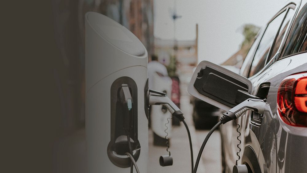 Charging EV cars desktop wallpaper, | Premium Photo - rawpixel