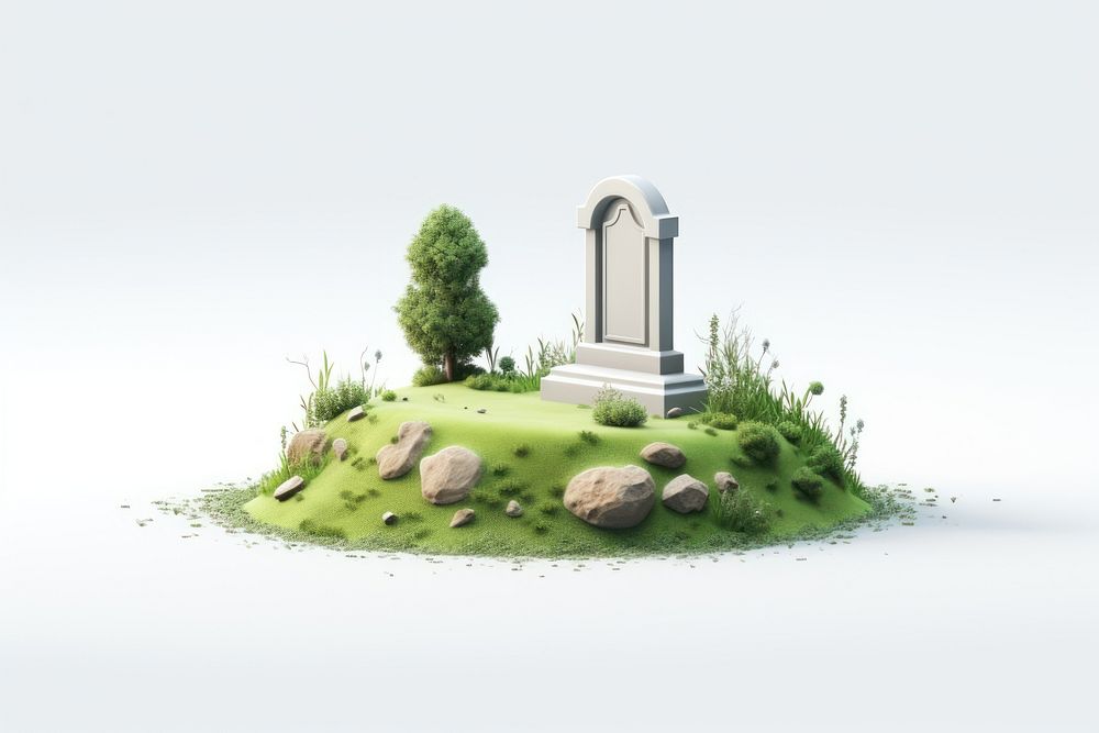 Outdoors plant grass grave. | Free Photo Illustration - rawpixel
