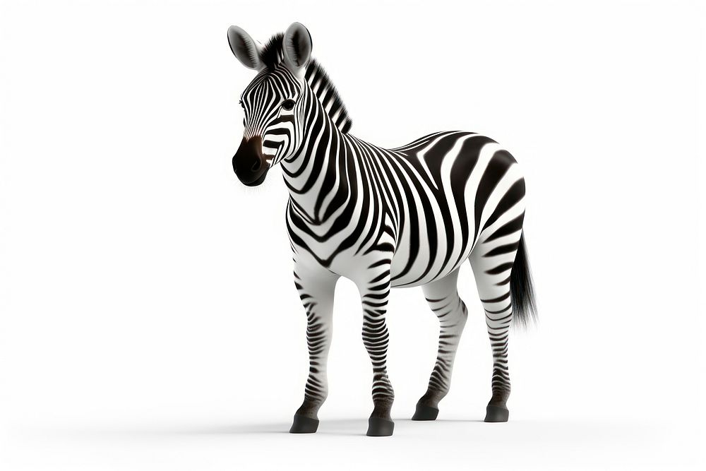 Zebra wildlife animal mammal. AI | Free Photo Illustration - rawpixel