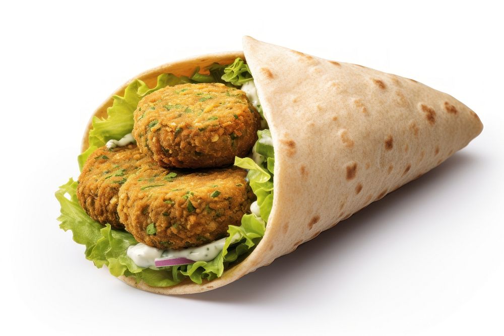 Sandwich falafel bread food | Free Photo Illustration - rawpixel