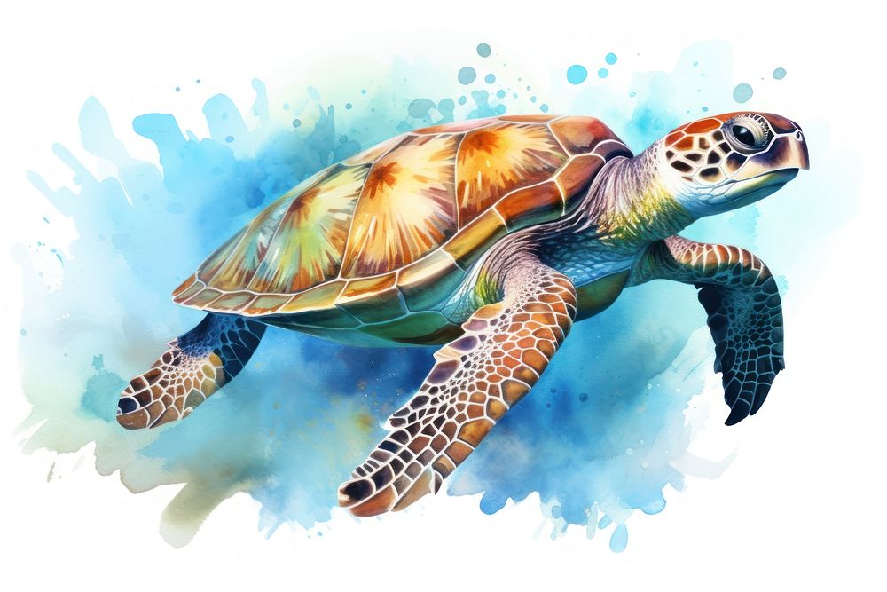 Reptile drawing animal turtle. | Free Photo Illustration - rawpixel
