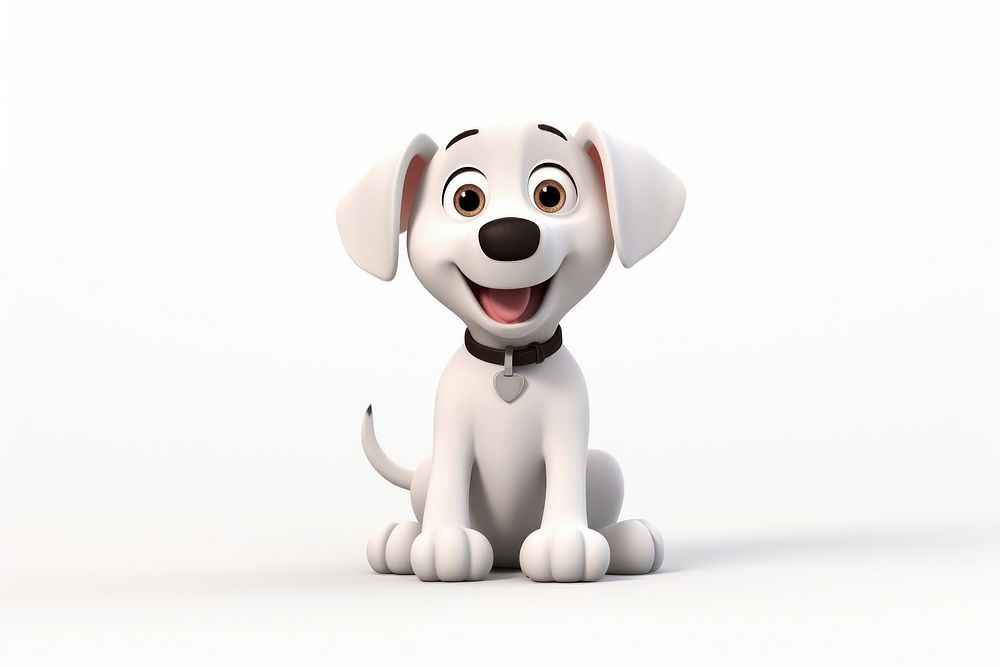 Dog figurine cartoon mammal. | Free Photo Illustration - rawpixel